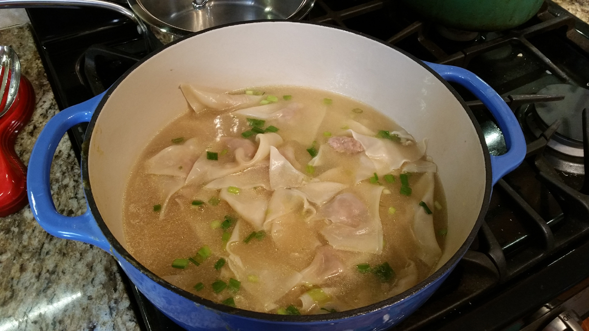 Delicious Won Ton Soup » Cooking With Tiffany
